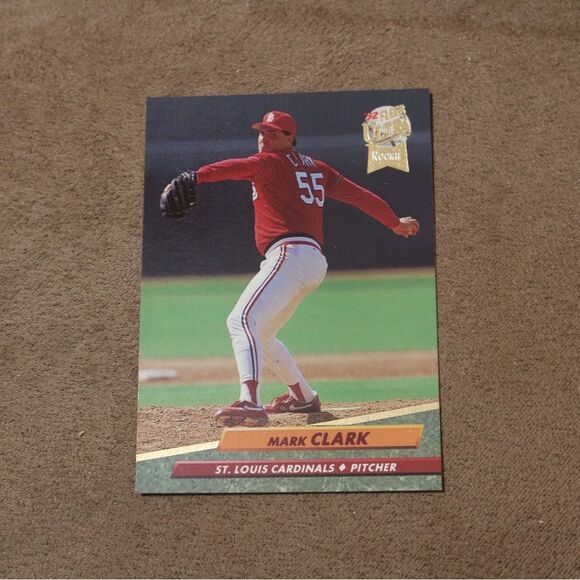 MLB | Toys | Mark Clark 564 Baseball Card | Poshmark
